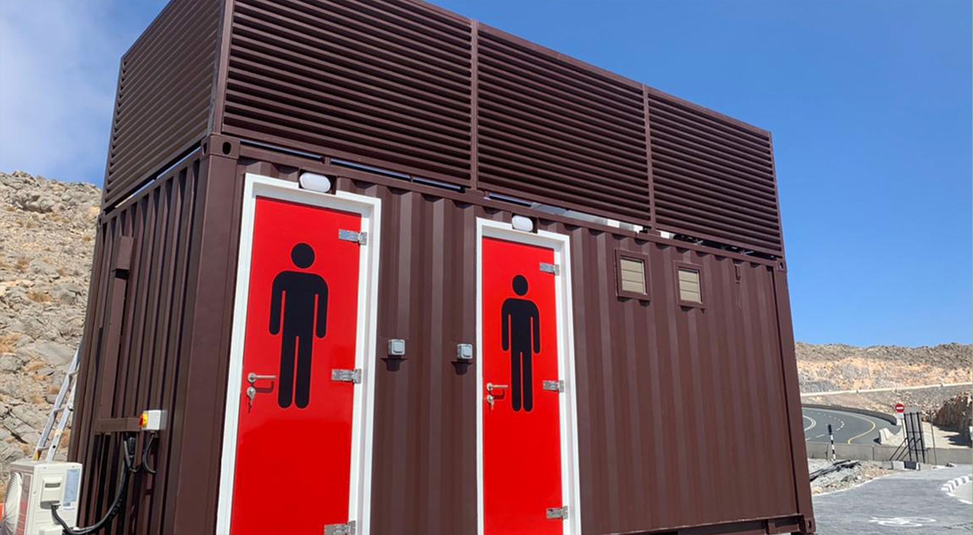 Portable & Modular Container Toilets | MFC Concepts