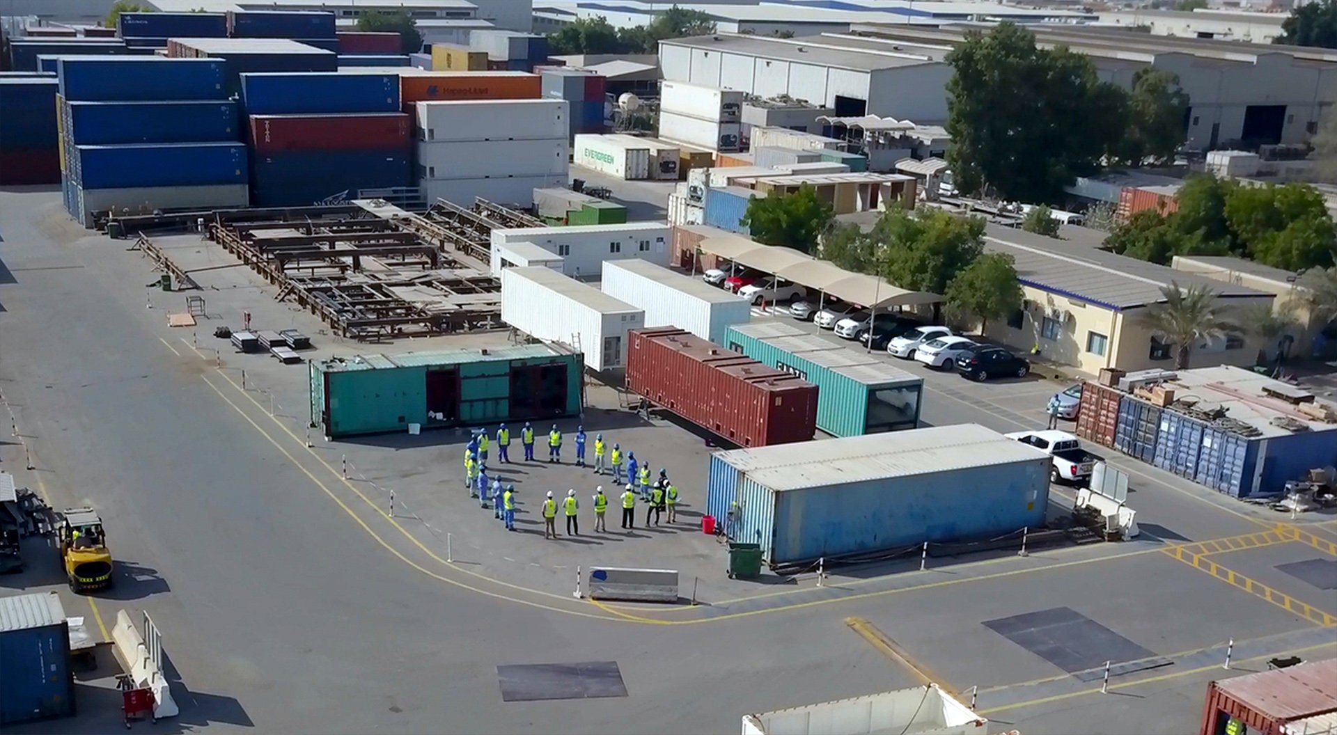 Shipping container lease and rental Dubai | MFC Concepts